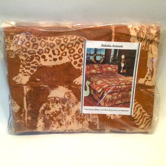 Martex | Bedding | Martex Bakuba Animals Twin Flat Sheet Jungle Safari ...
